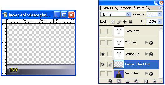 Create Your Own Lower Thirds